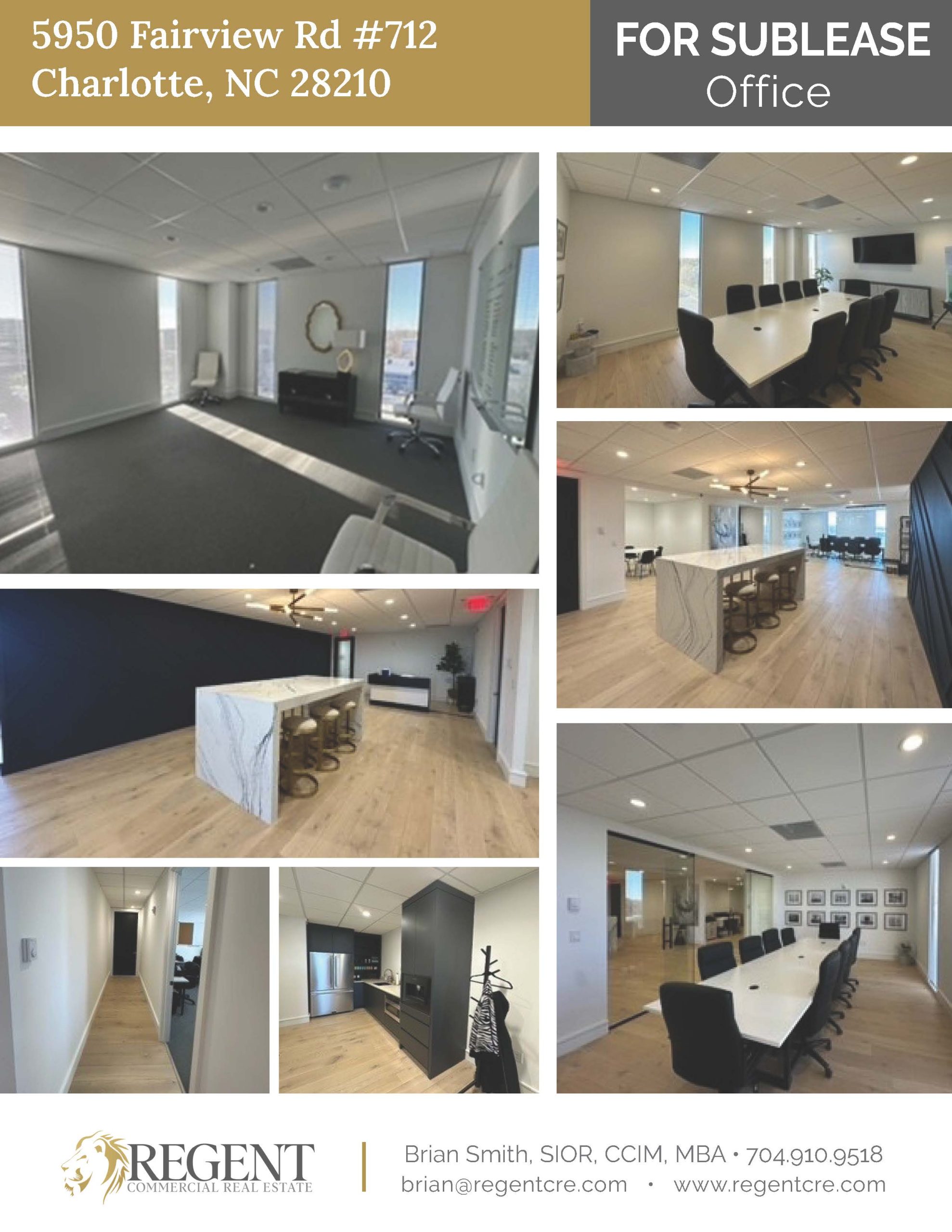 Sublease Office Space at Fairview Plaza, SouthPark, Charlotte